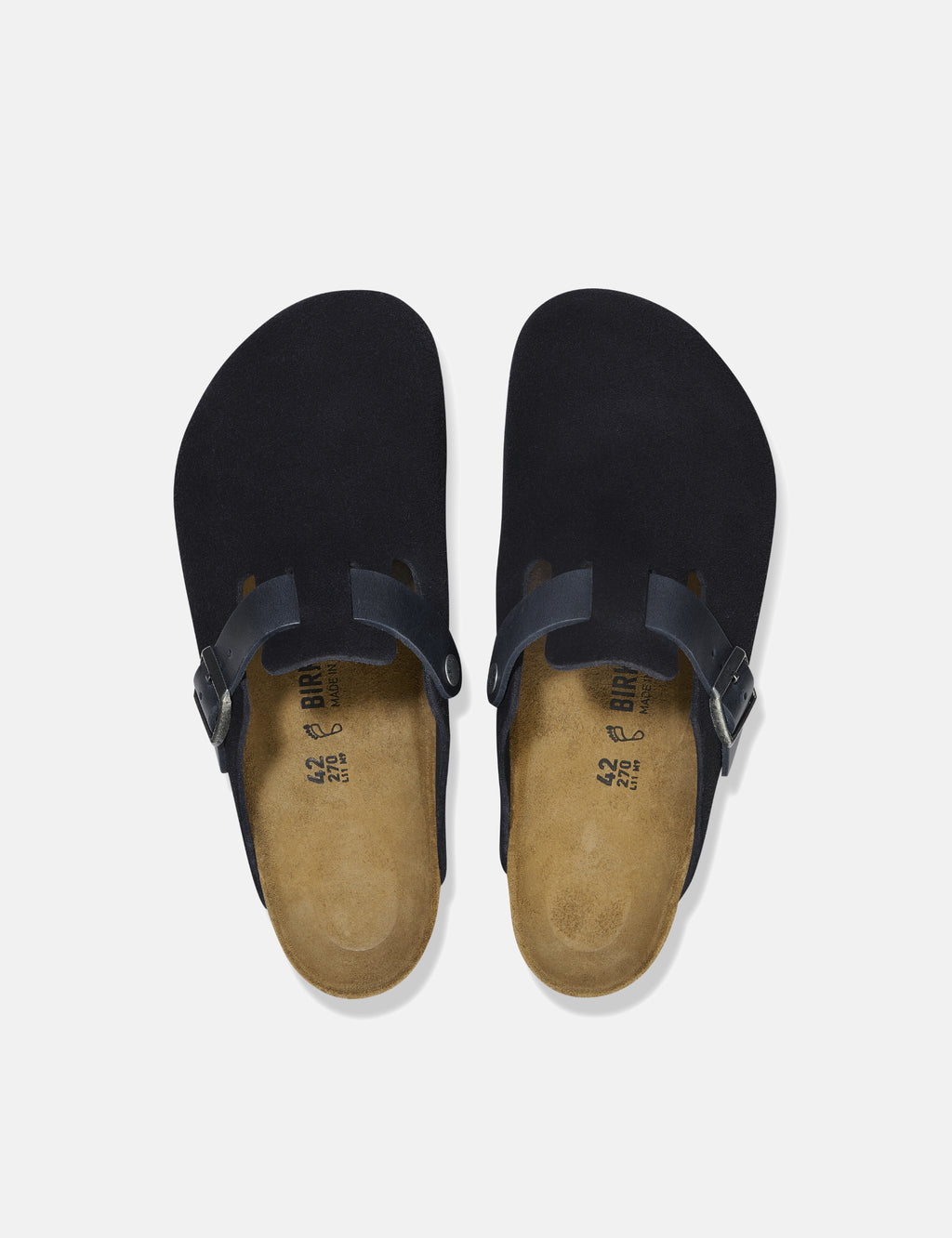 Birkenstock Boston Clogs (Regular) - Midnight Navy | Urban Excess ...