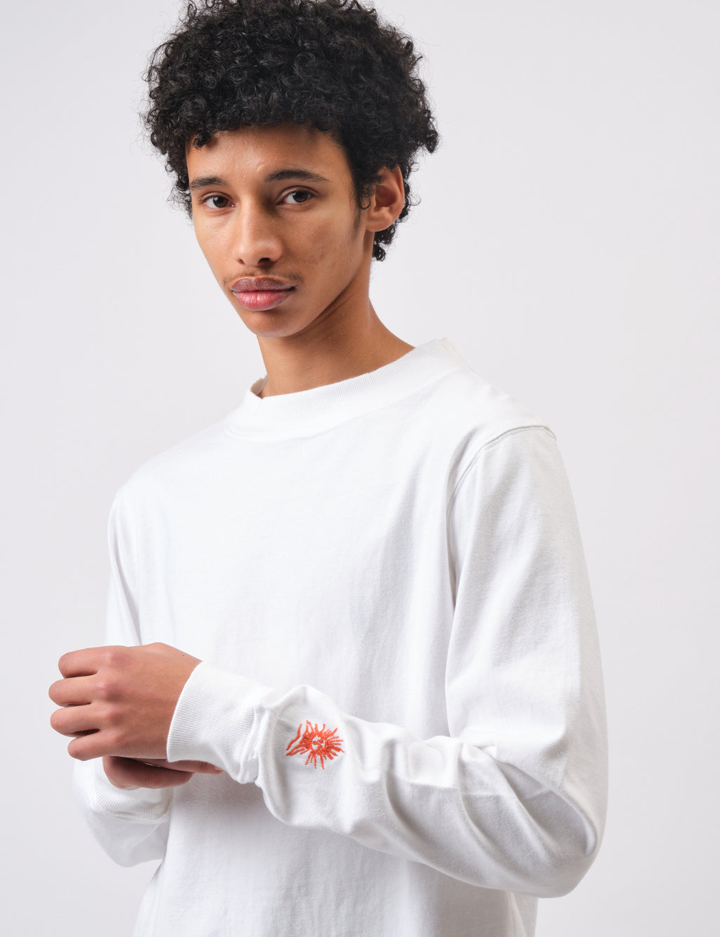 Bhode Turtle Neck Long Sleeve Jersey 300gsm - White | Urban Excess ...