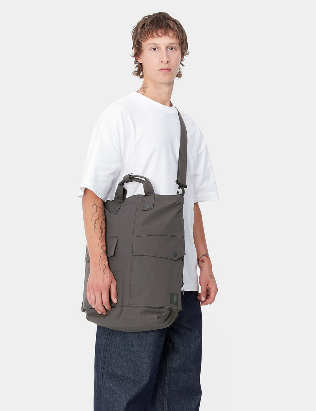 Carhartt WIP Balto Backpack - Graphite Grey | Urban Excess. – URBAN EXCESS