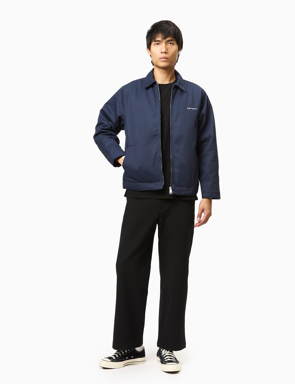 Carhartt WIP Module Script Jacket - Air Force Blue | Urban Excess ...
