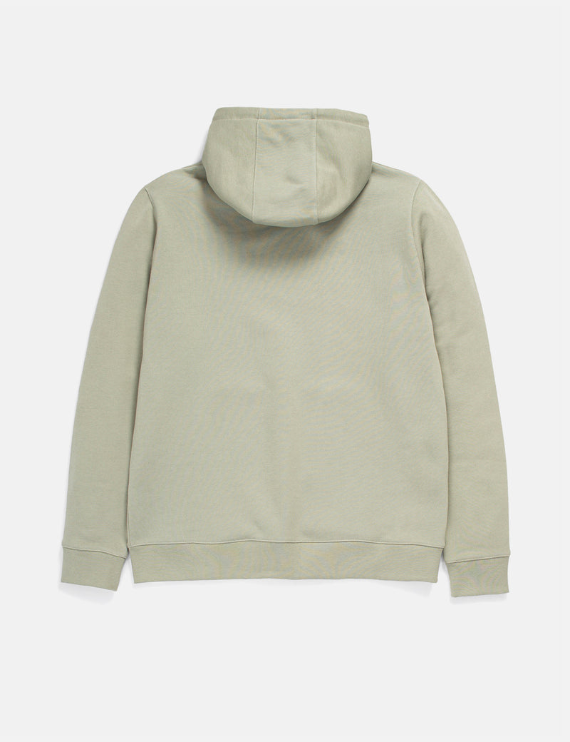 Norse Projects Vagn Hooded Sweatshirt - Sunwashed Green I Urban Excess ...